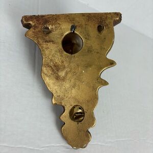 Vintage | Wall Decor | Vintage Gold Wall Shelfsconcescroll ...